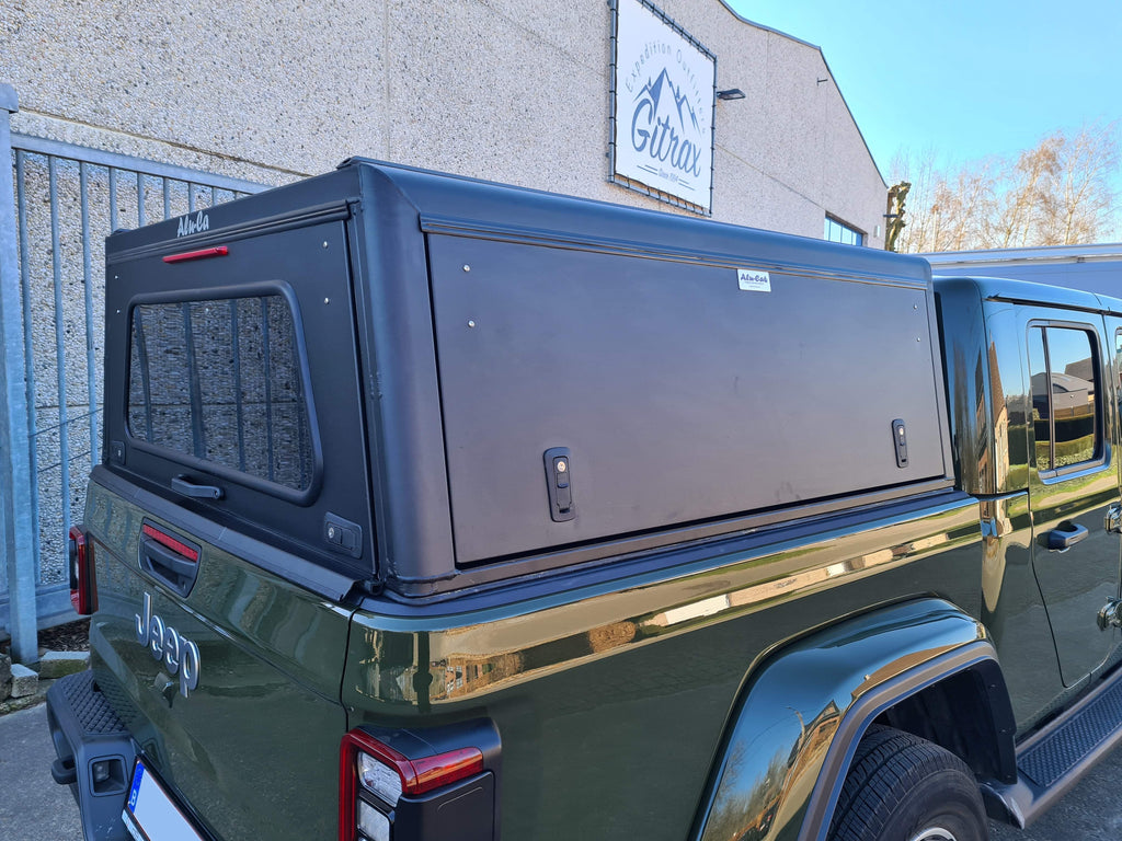 Alu-Cab aluminium hardtop (smooth) voor Jeep Gladiator | Alu-Cab hardt