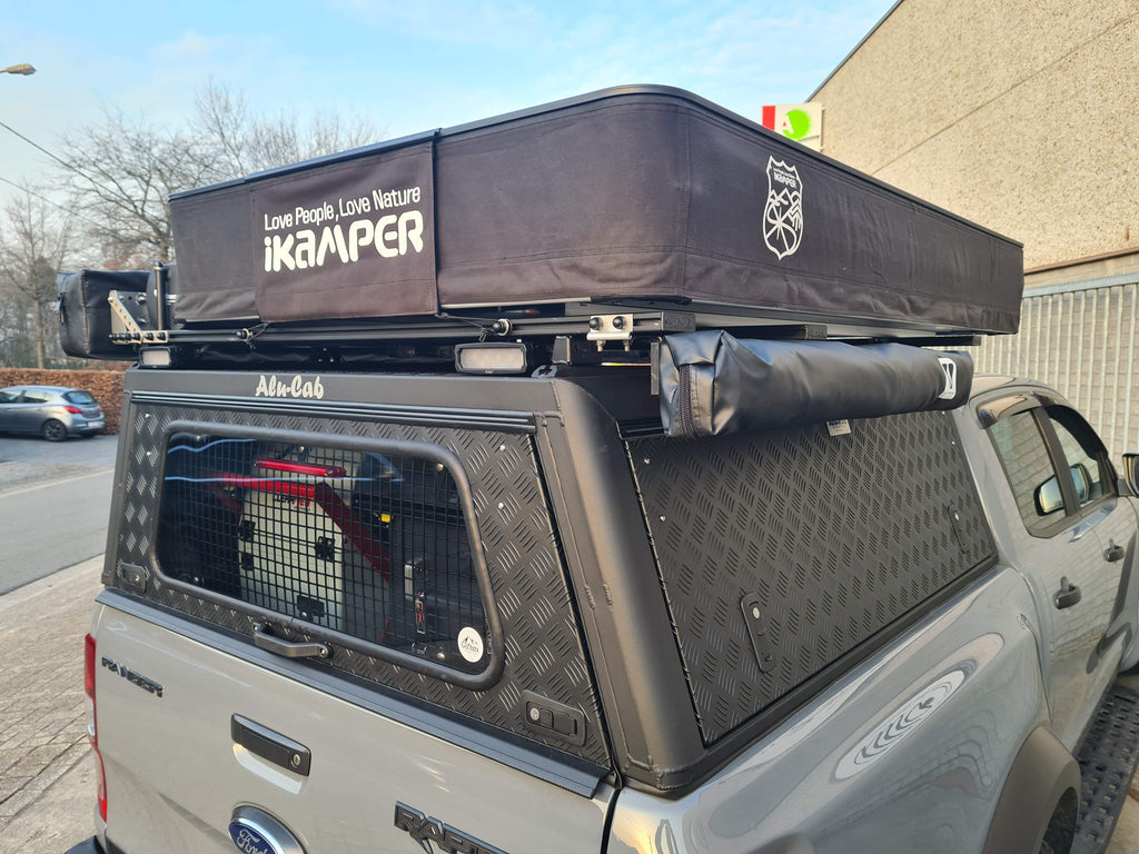 Alu-Cab aluminium hardtop (tread) voor Ford Ranger Raptor (18-22) | Al