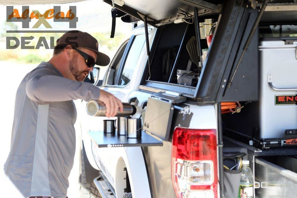 Alu-Cab Side slide prep table (coffee table)