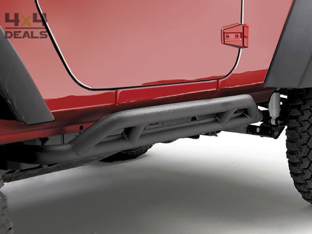 Smittybilt Side Armor SRC Rocker Guards voor Jeep Wrangler JK 2-deurs ...